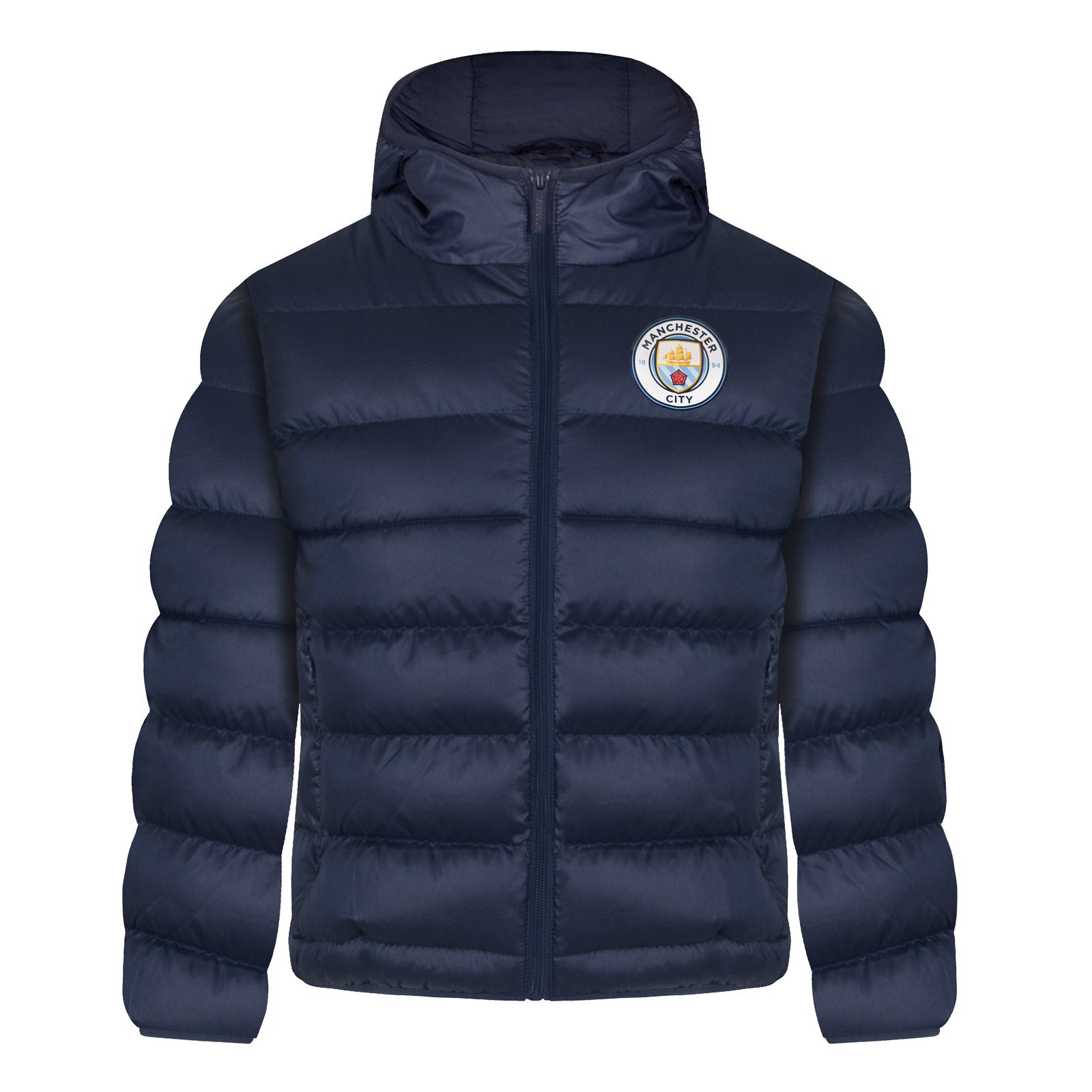 Manchester City Quilted Jacket - Kids