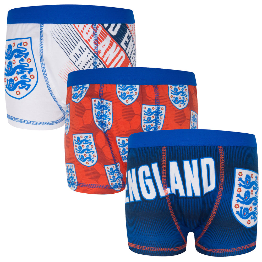 England Boxer Shorts Boys 3 Pack